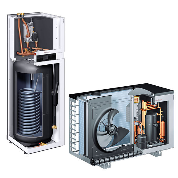 Viessmann Vitocal 222-A Luft-Wärmepumpe in Monoblock-Ausführung Z016855 ...