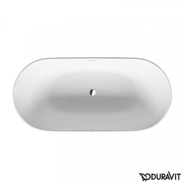 Duravit Luv freistehende Oval Badewanne mit Verkleidung 700434000000000 ...
