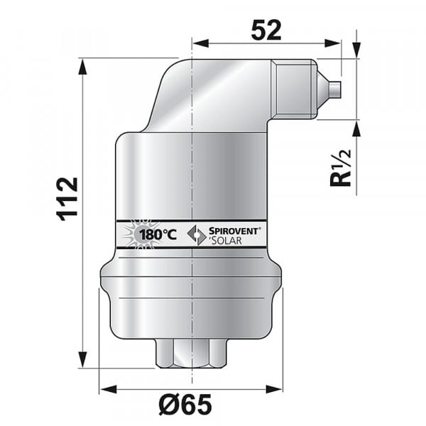 SpiroTop Solar AutoClose 1/2''IG AB050FBA08 | badexo.de