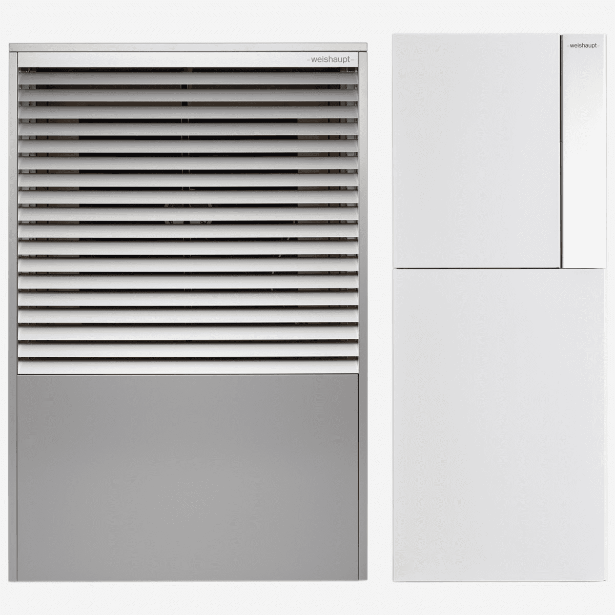 Weishaupt Paket Luft/Wasser-Wärmepumpe Aeroblock® Typ WAB 14-A-RMD-A ...